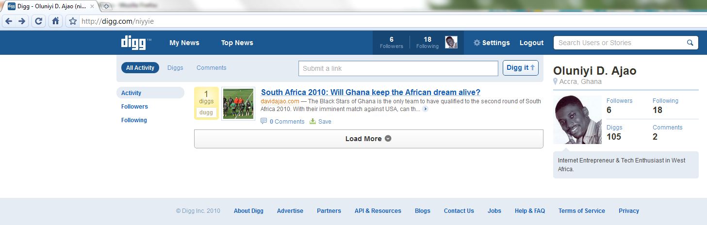 Meet a new and improved Digg.com - TECH dot AFRICA