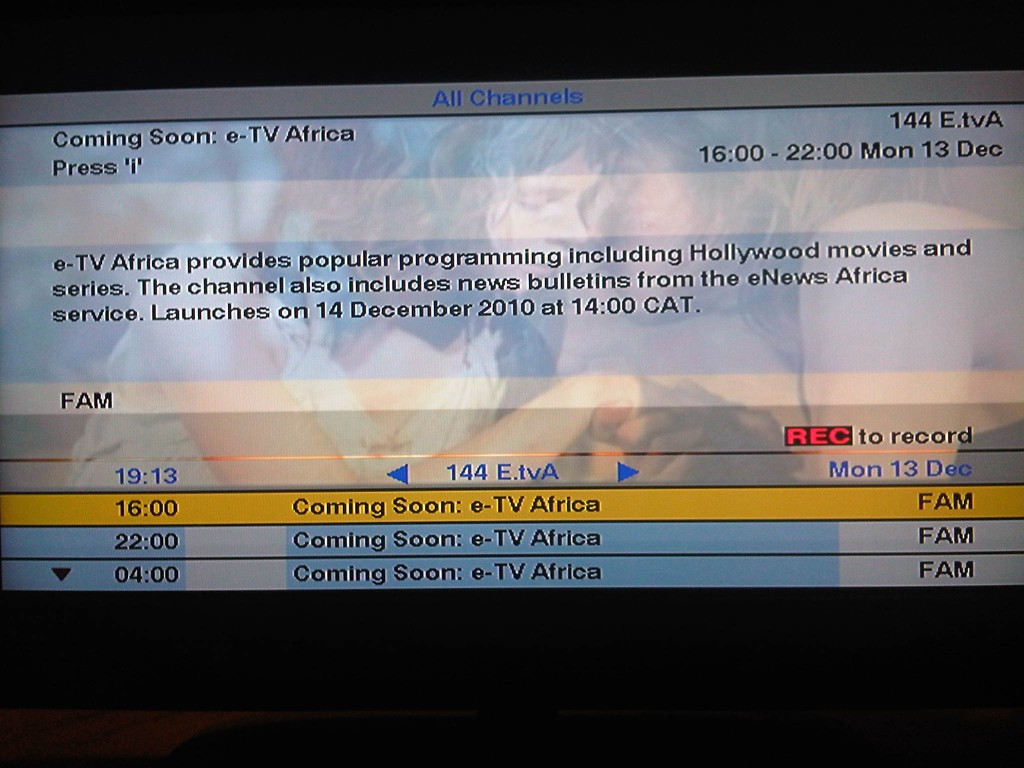 e.TV Africa comes to DStv - TECH dot AFRICA