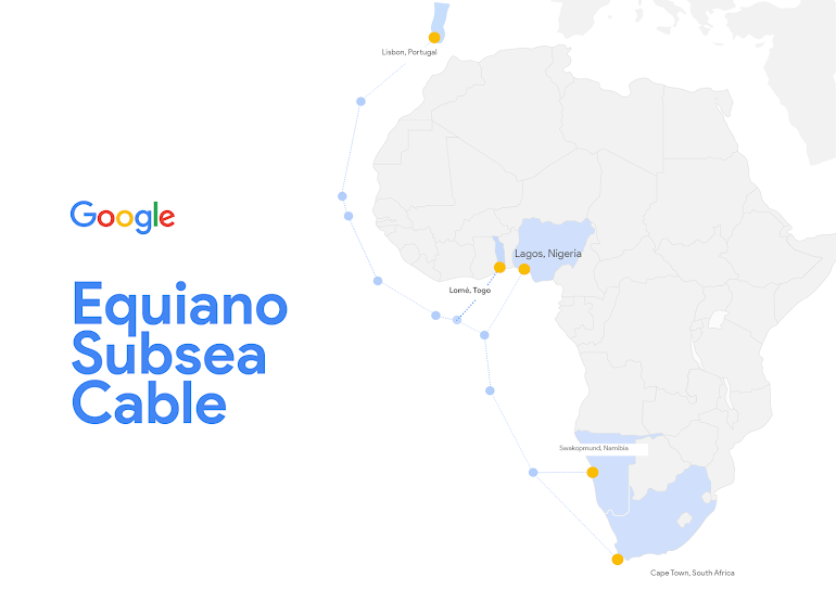 Google's Equiano undersea cable lands in Nigeria