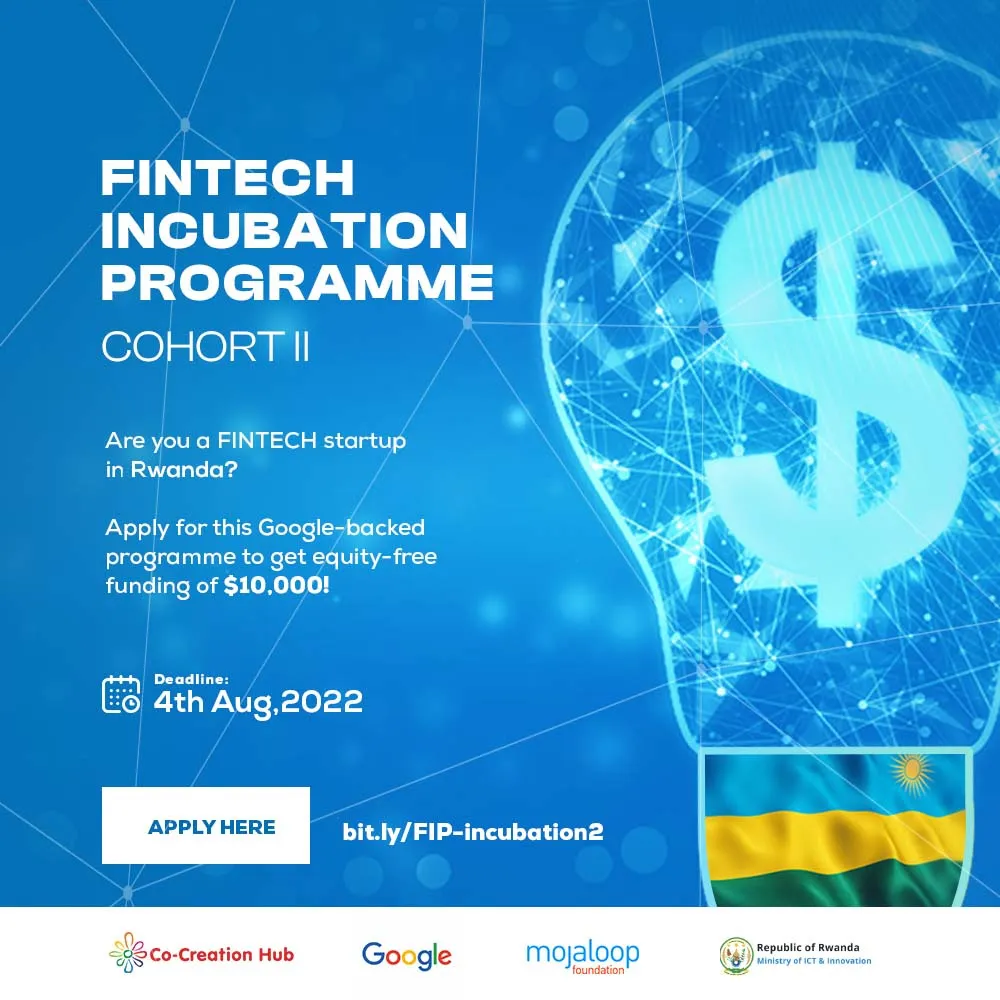 CcHub’s opens 2nd cohort of the Fintech Incubation Programme in Rwanda