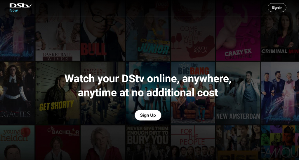DStv Now: Free Live TV Channels & Catch Up Content
