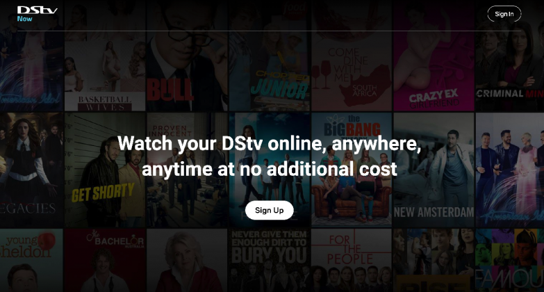 DStv Now: Free Live TV Channels & Catch Up Content