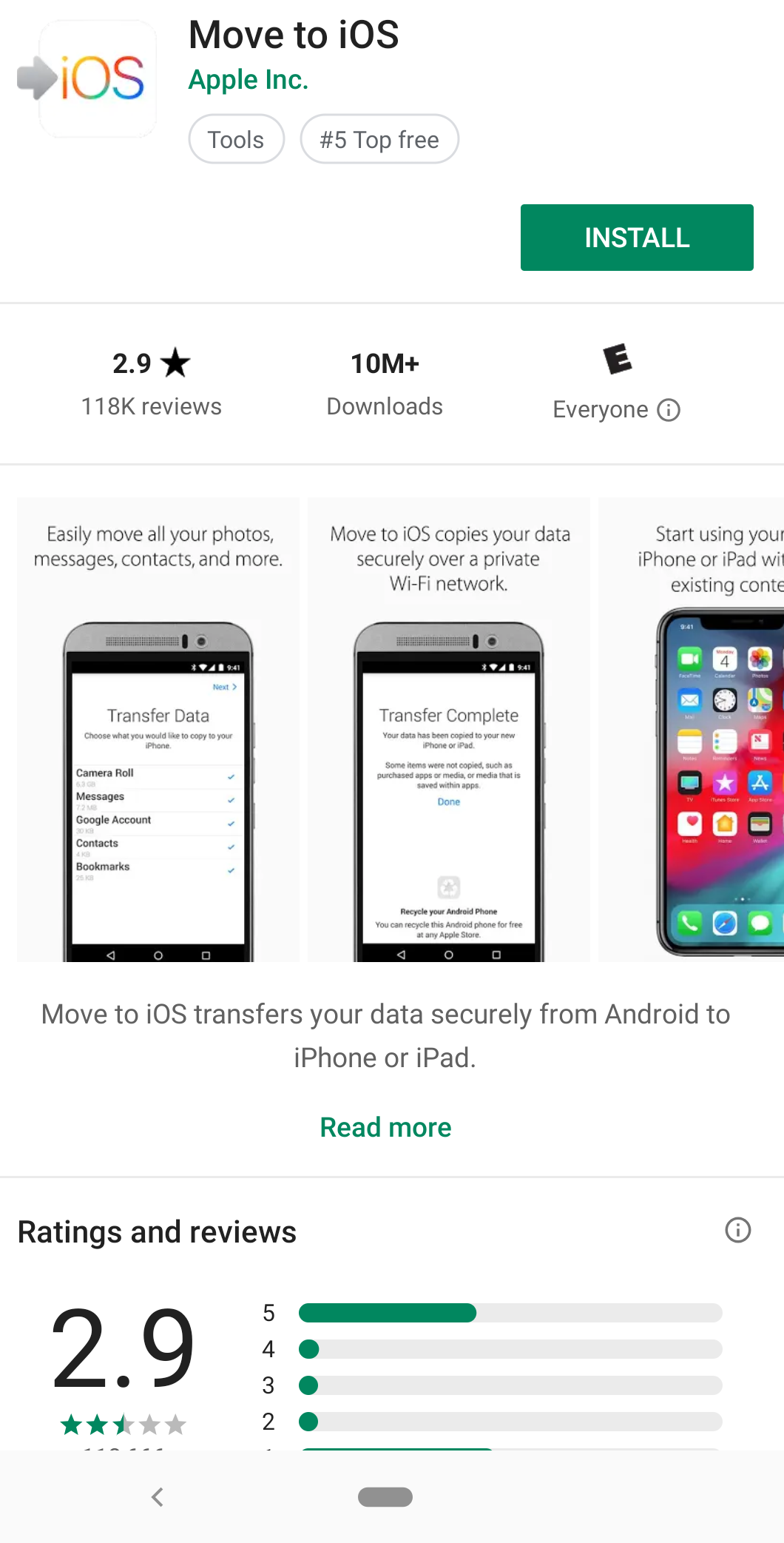 3 Official Apple Apps on Google Play Store - TECH dot AFRICA